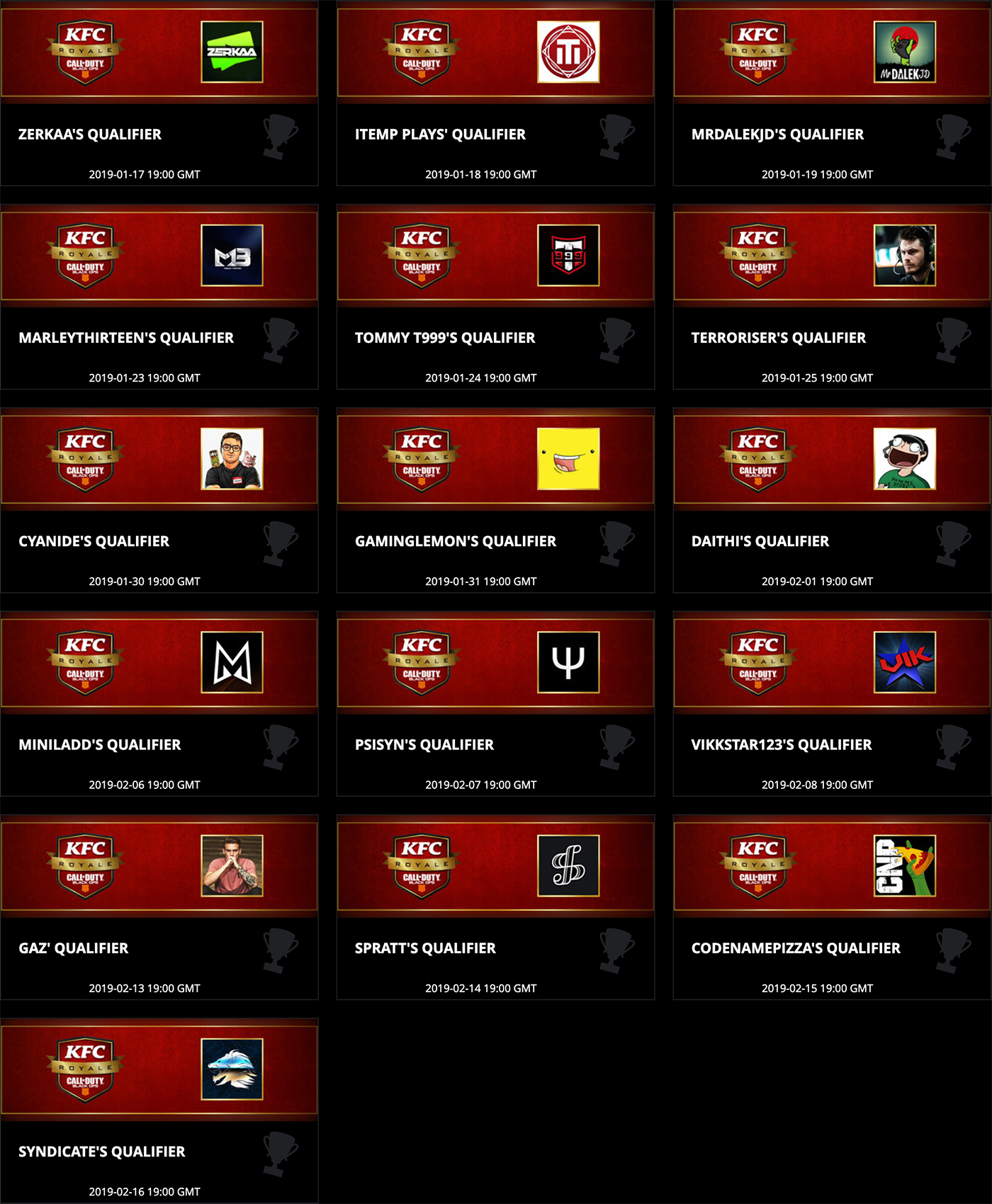 KFC Gaming Launches Call of Duty “KFC Royale” Tournament - SickOdds